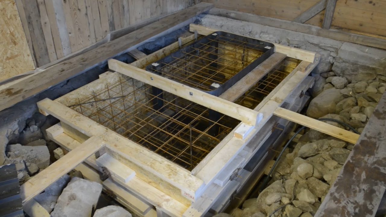 Building the beast’s foundation – power hammer formwork begins
