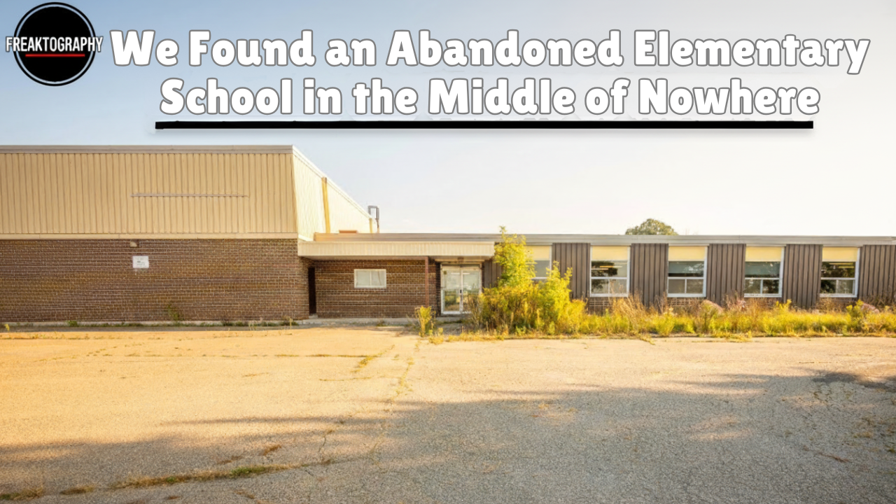 Exploring an abandoned elementary school in the middle of nowhere