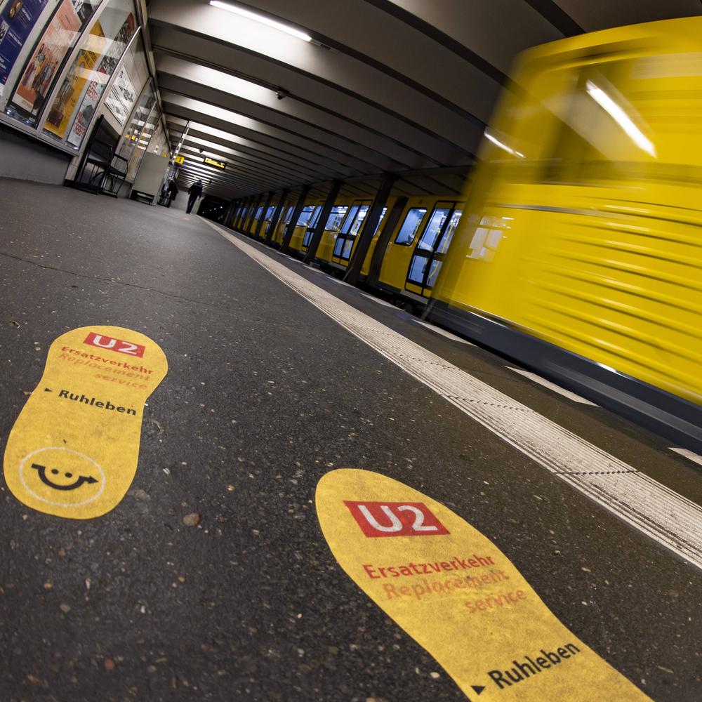 Neue Bauarbeiten bei der Berliner BVG: U-Bahn-Linie 2 wieder ...