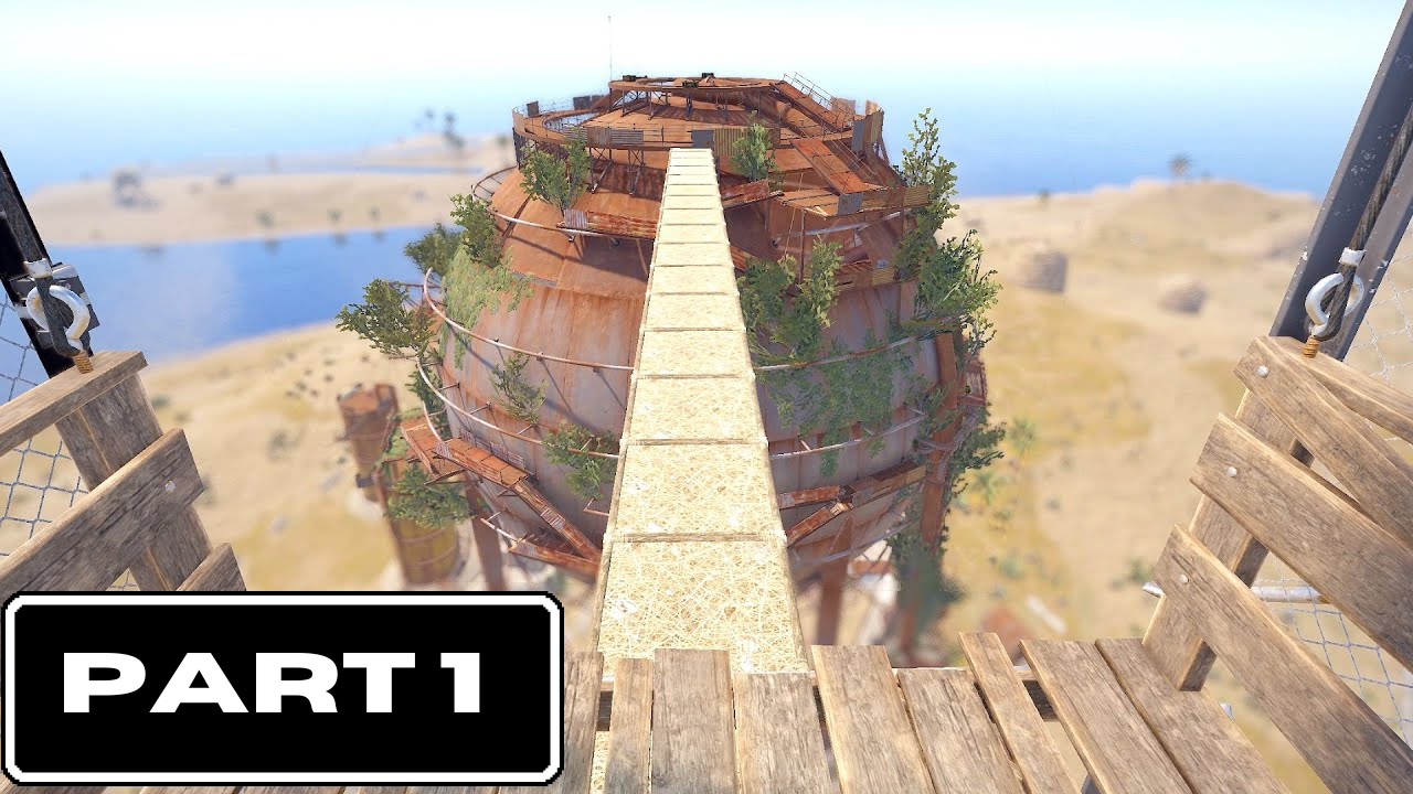 Part 1: Building An Elevator To Reach Military Crates On The Dome In Rust