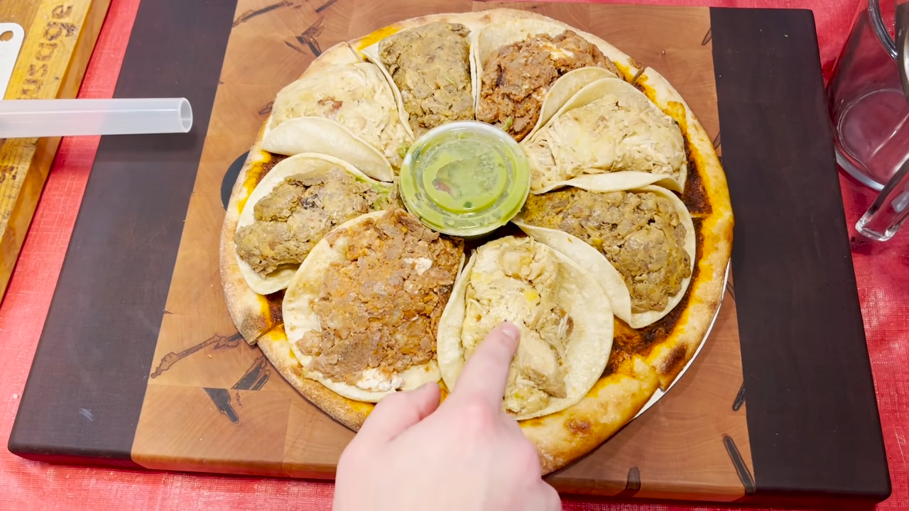 Turning Tony Boloney’s $55 taco pizza into a sausage