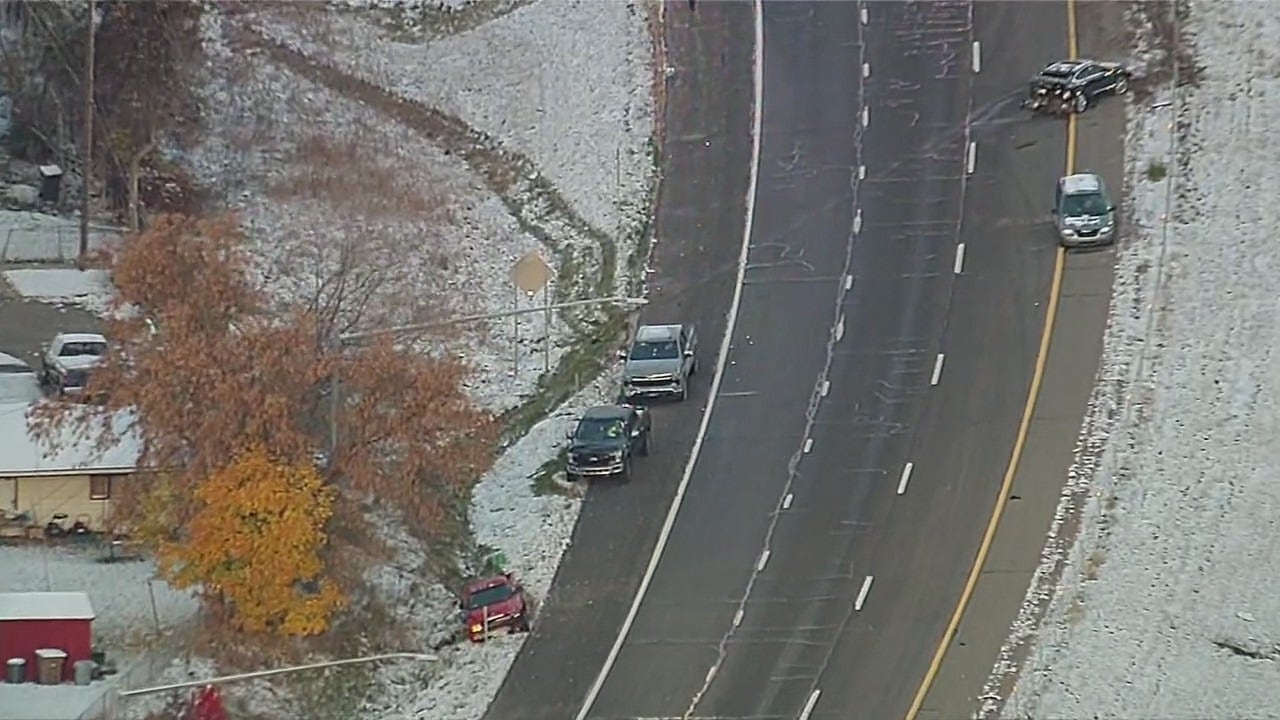 Driving too fast on icy road to blame after 7-vehicle crash on M-59 ...