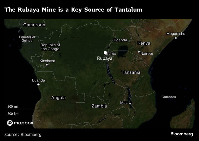 Mercuria Sizes Up Congo Coltan Mine as Trump Pursues Peace Deal