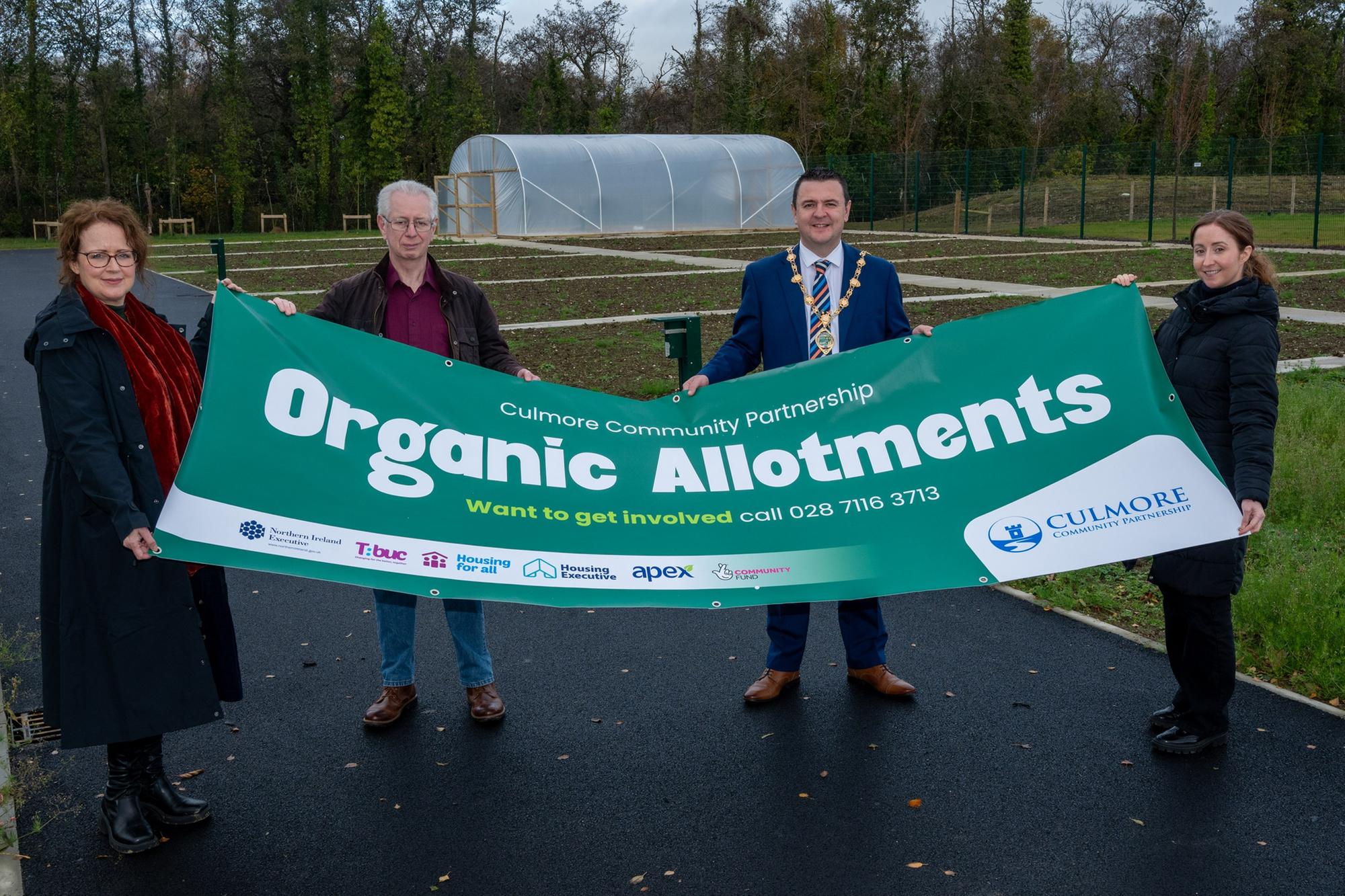 New community allotments open in Culmore area of Derry