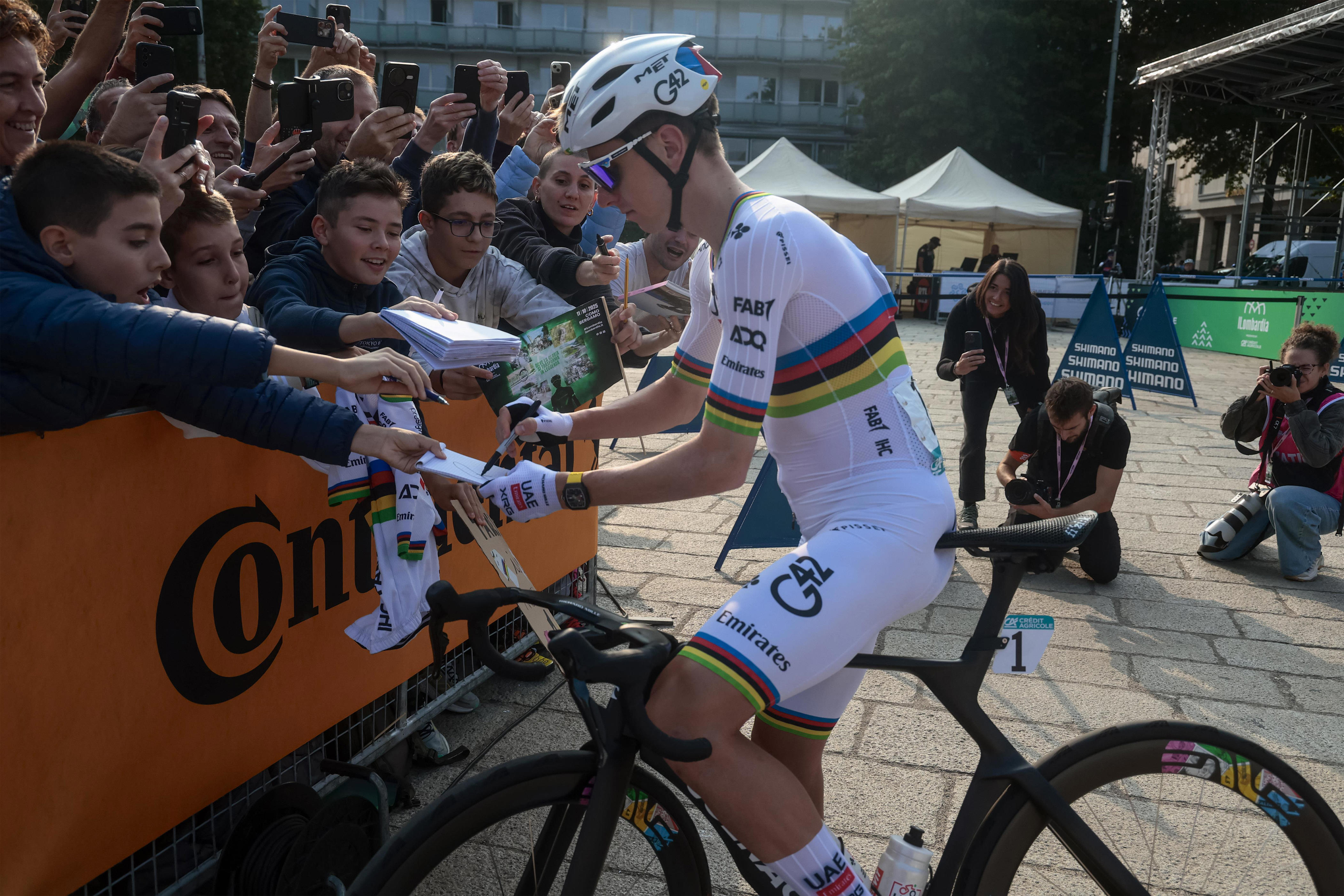 'Pogacar wordt ambassadeur voor het brengen van het veldrijden naar de ...