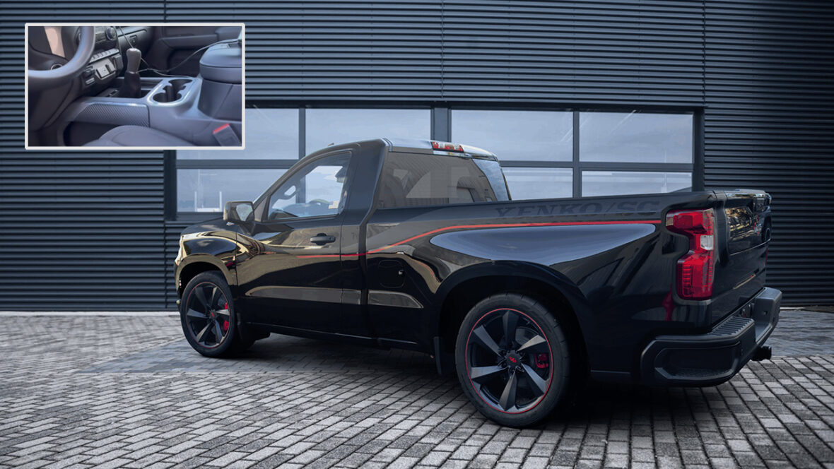 Stick-Shift Chevrolet Silverado Launches With 1,000 HP V8