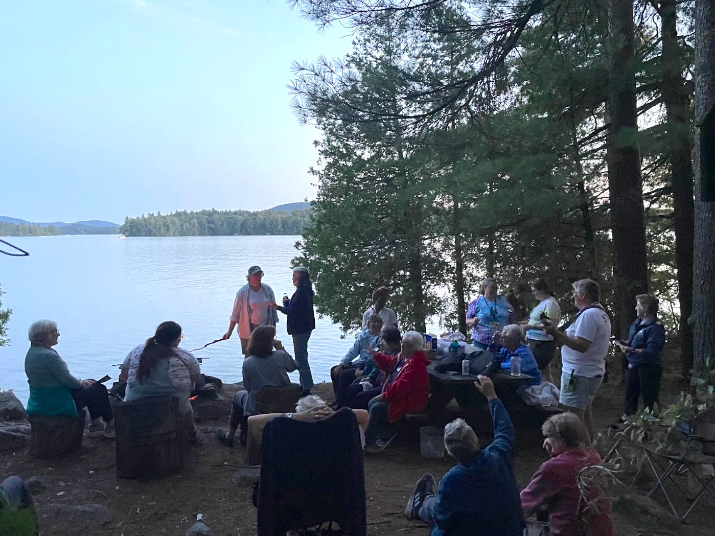 I went to an adult sleepaway camp in my 40s. Surrounded by women in ...