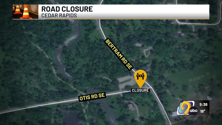 Part of Otis Road SE closed this week for water pollution control project