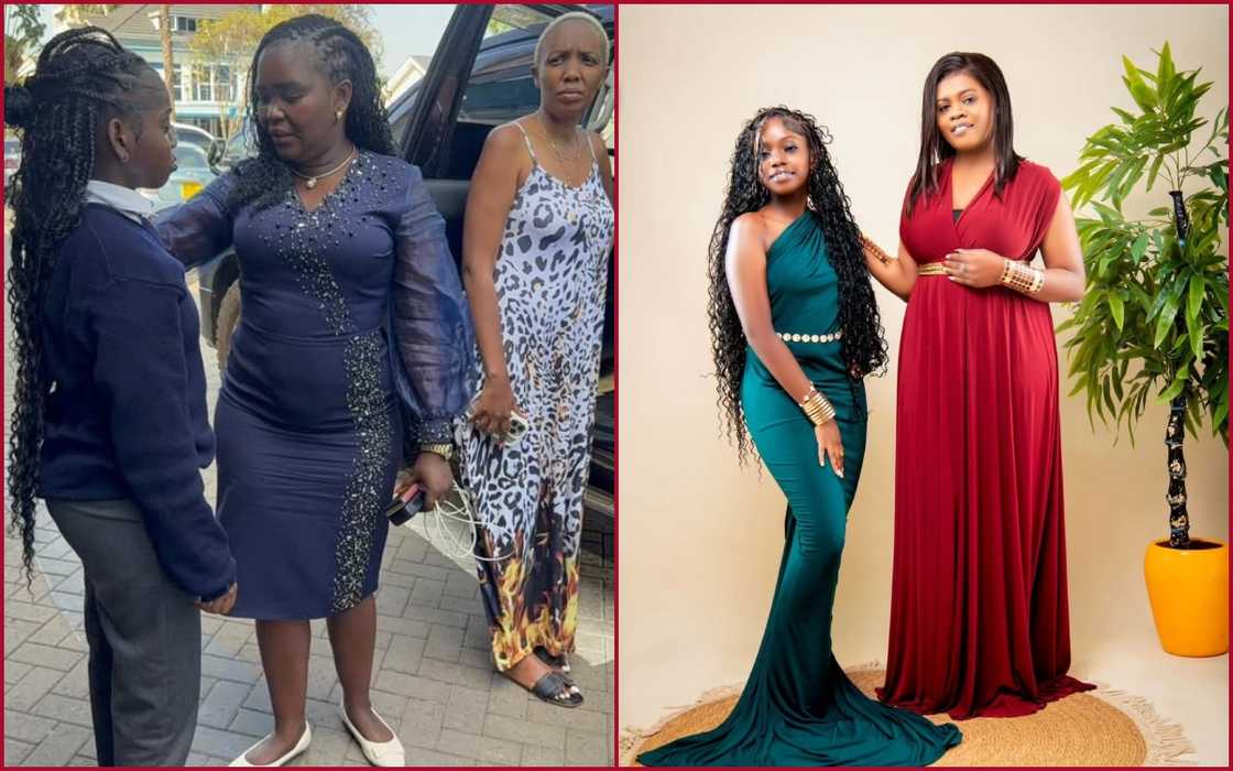 Betty Bayo: Kenyans heartbroken by photos of singer's daughter Sky in tears