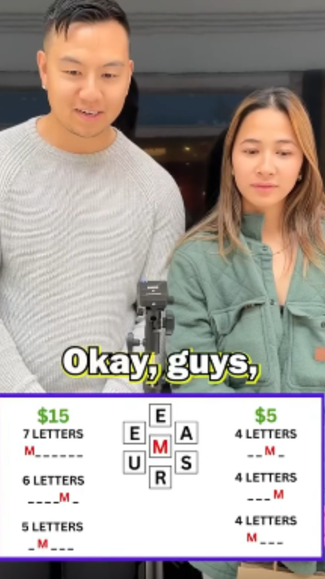 Word Jumble Challenge – Will They Win Cash?