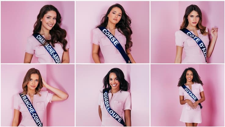 Miss France 2026: les portraits officiels des candidates dévoilés