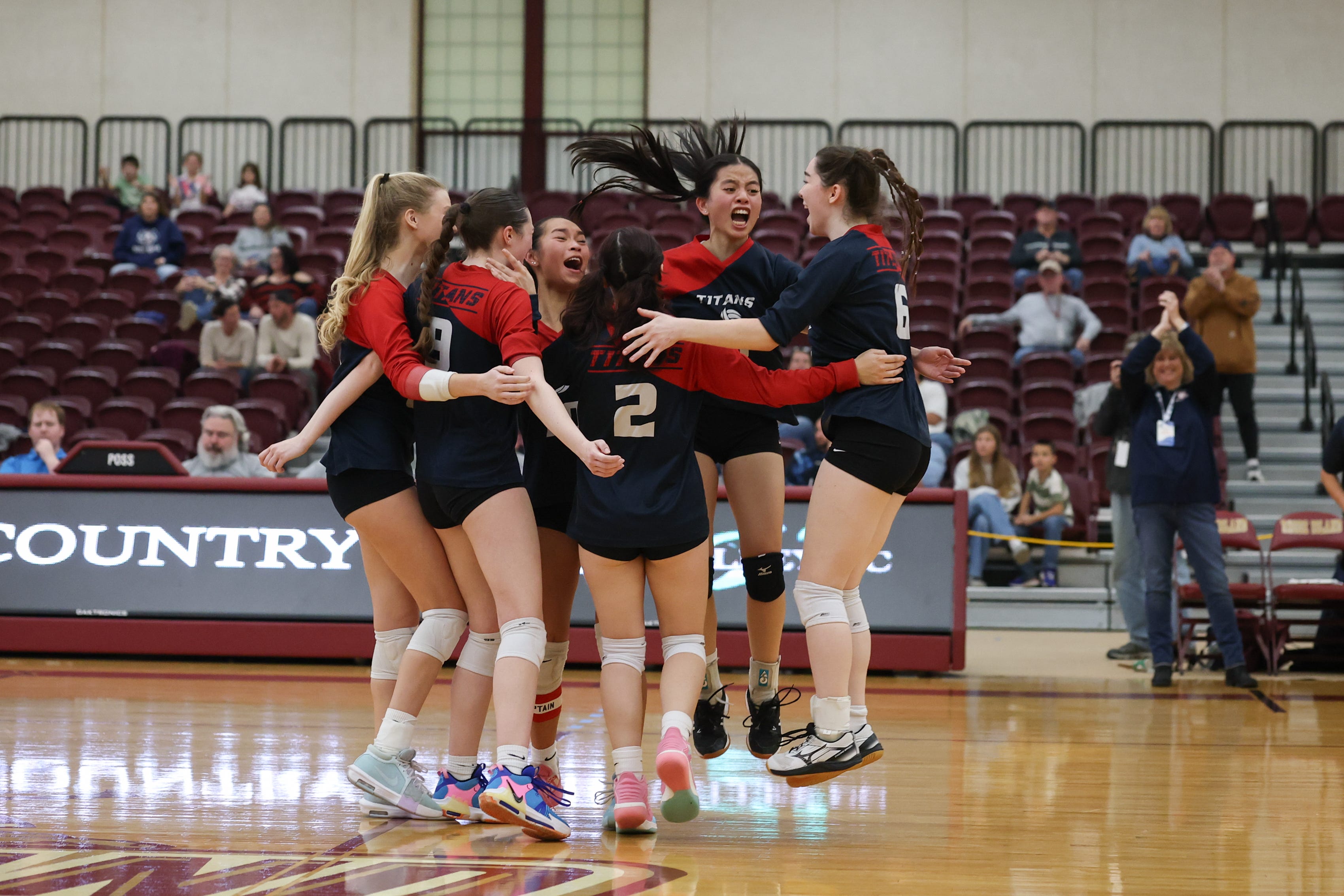 Titans train keeps rolling as Toll Gate wins Division IV girls ...