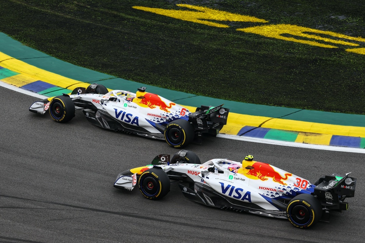 The unseen Brazil F1 team-mate clash where Hadjar 'pushed it too much'