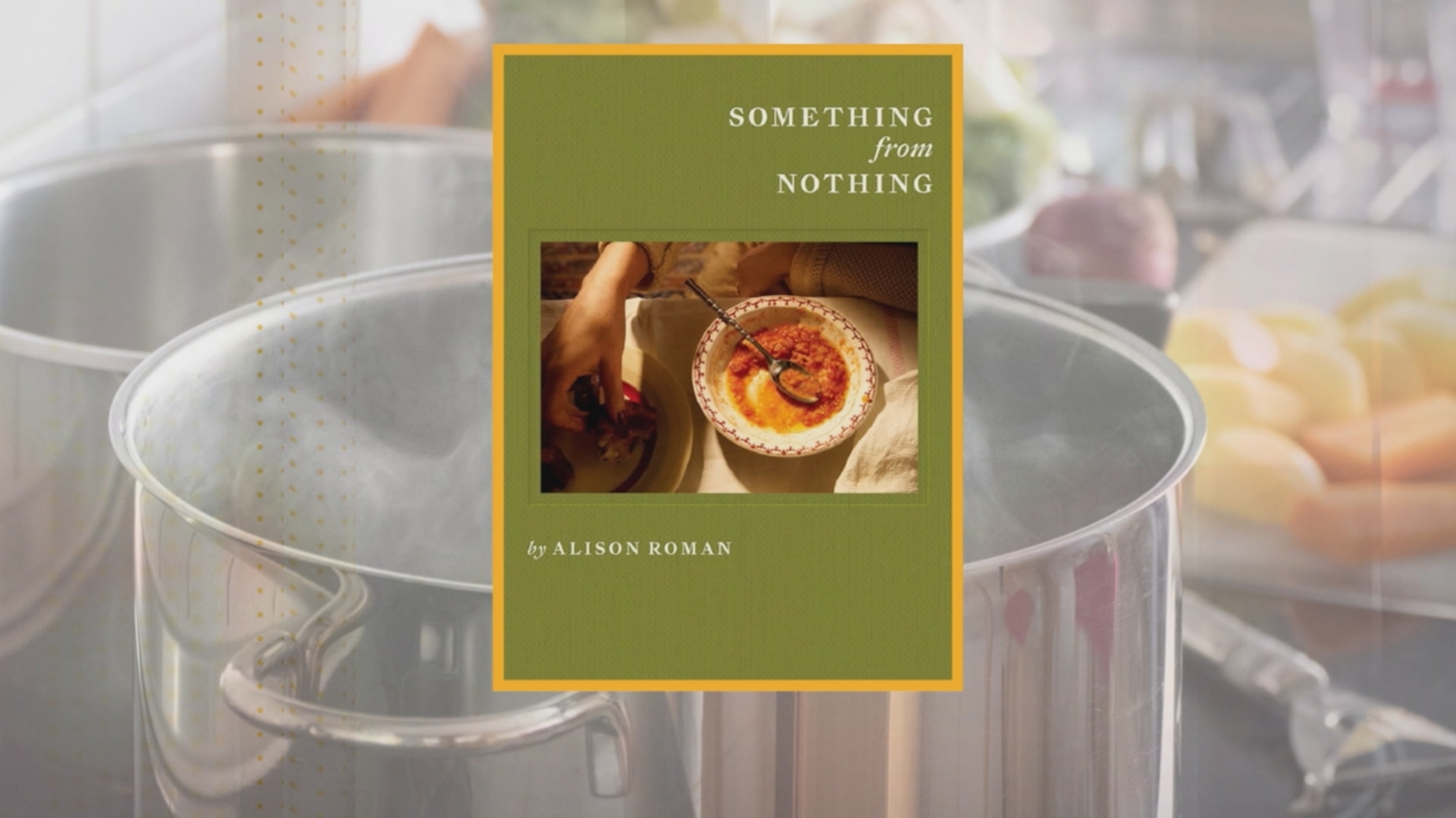 Alison Roman talks new cookbook, 'Something from Nothing'