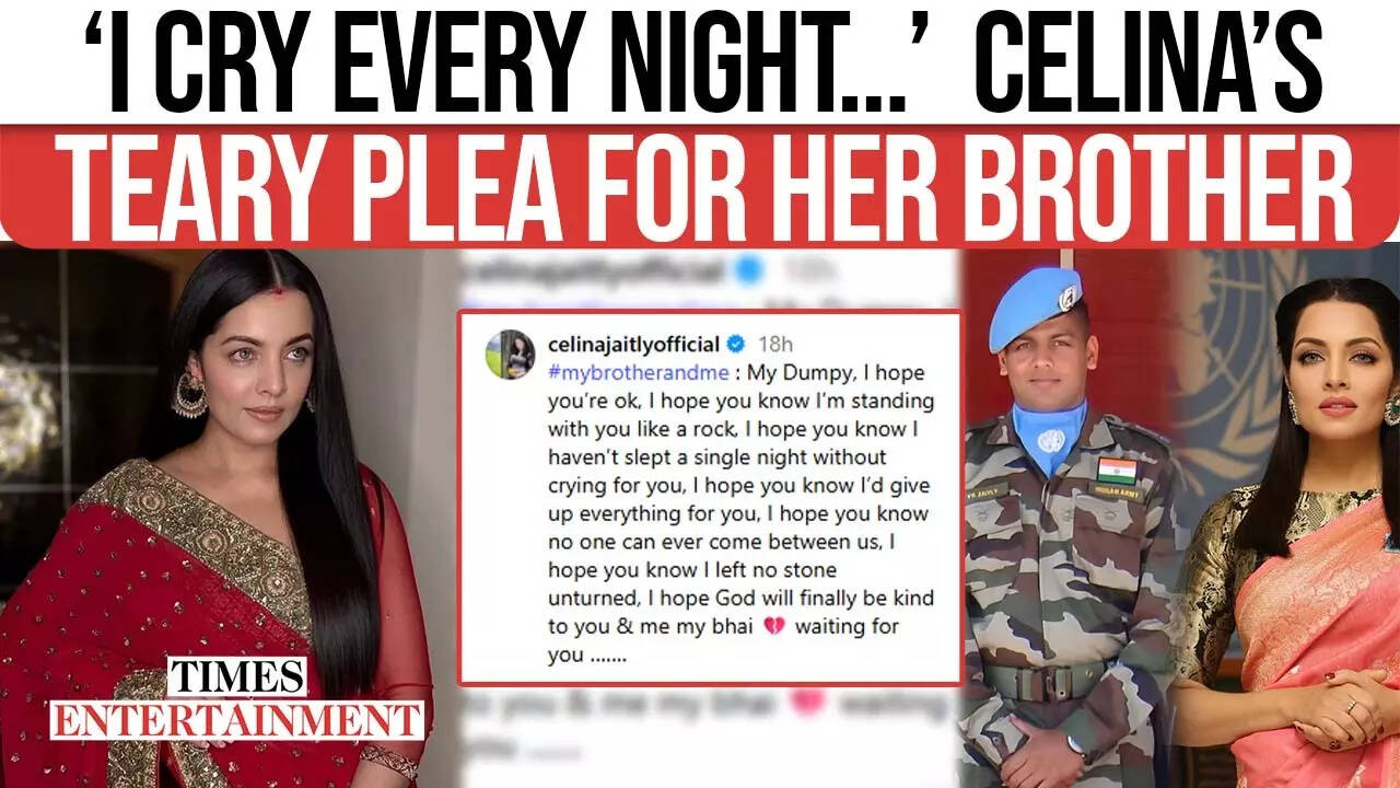 Celina Jaitly Breaks Down Online, Prays For Brother Detained In UAE