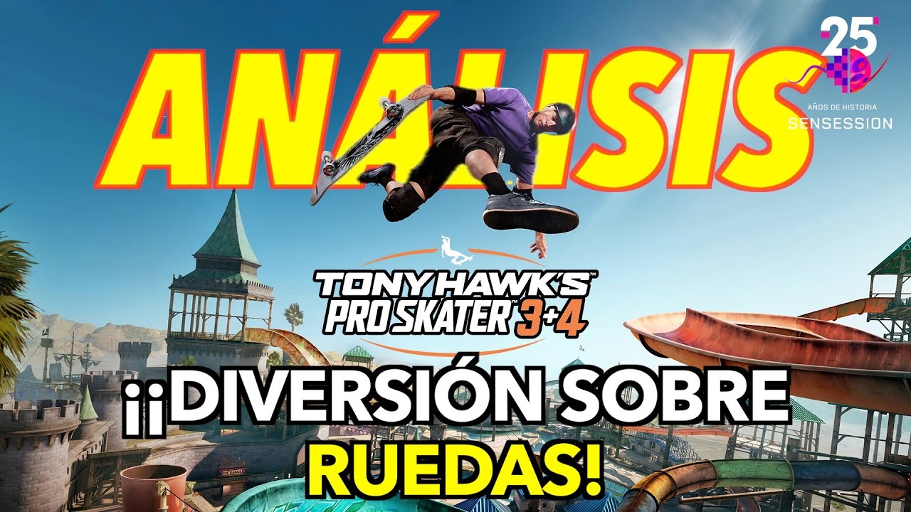 Tony Hawk's Pro Skater 3+4 Análisis @Sensession | El rey del skate!!