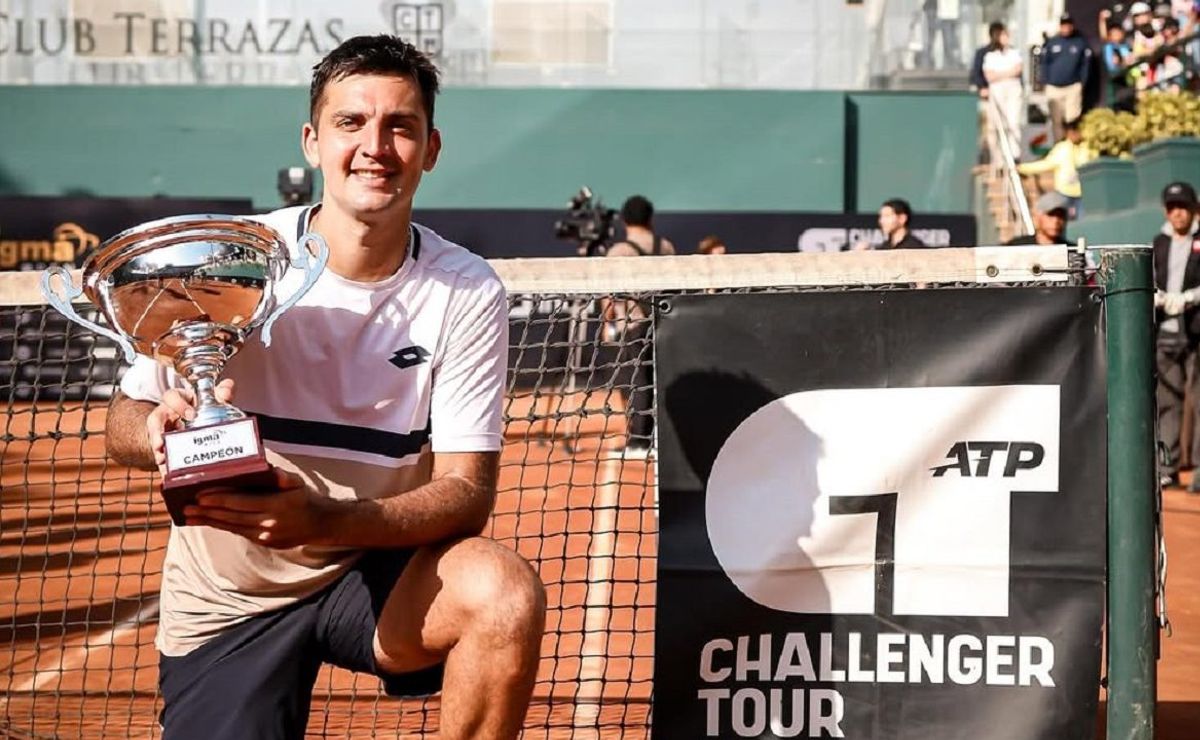 Sube tras ser campeón en Perú: el nuevo ranking de Tomás Barrios en el ...