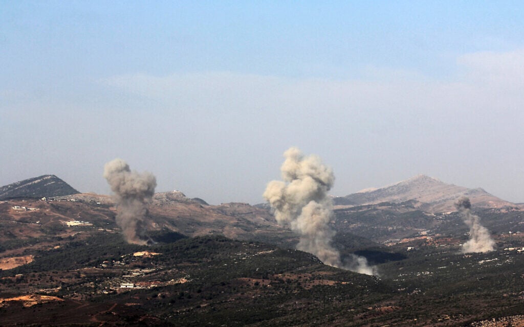 IDF says strikes targeted Hezbollah weapons depots, rocket launch sites ...