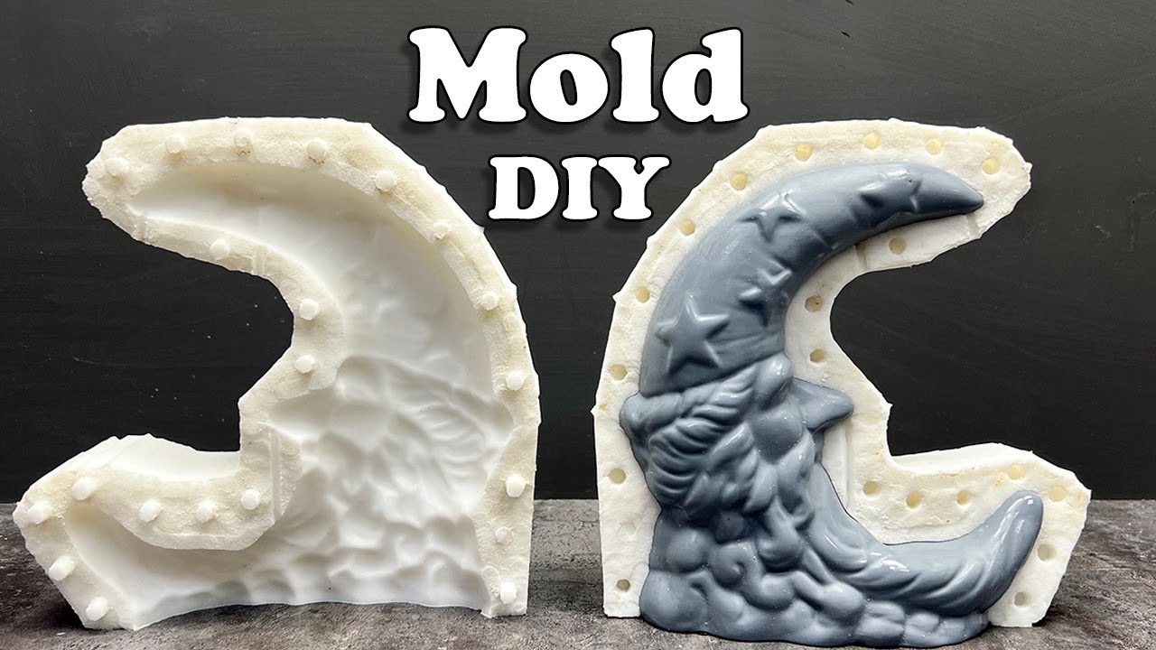 From print to plaster DIY silicone mold craft