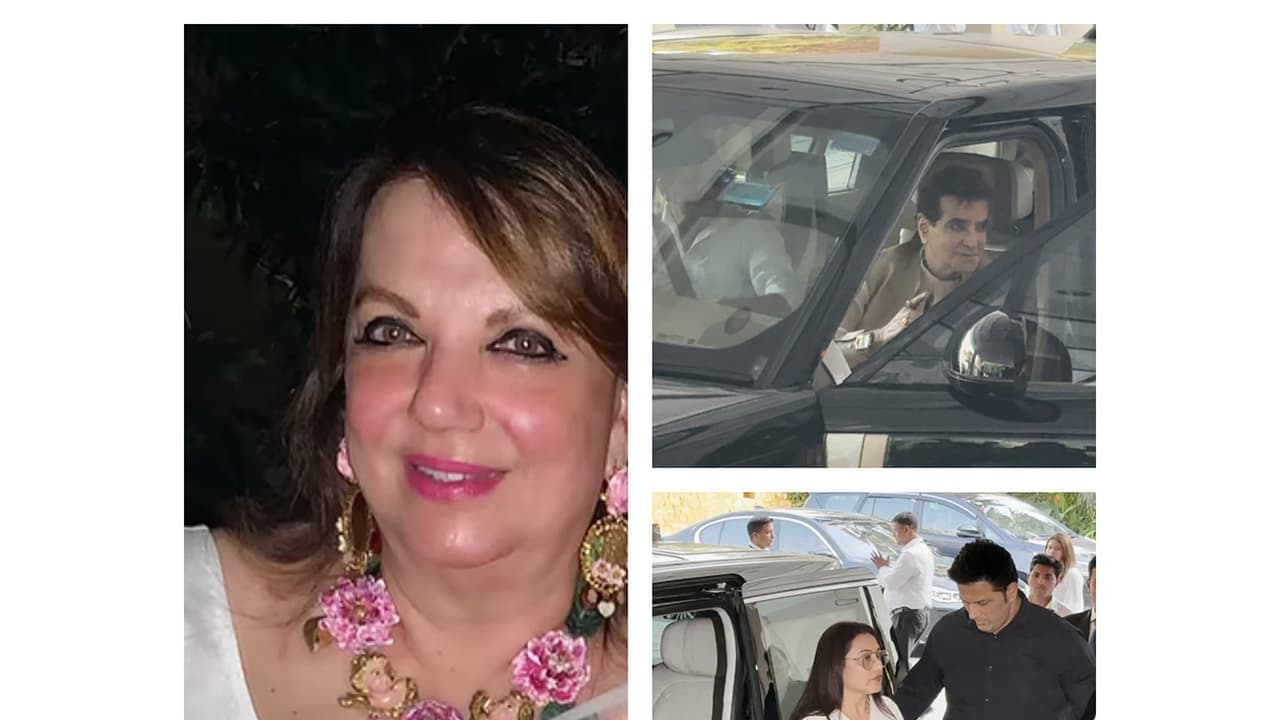 Zarine Khan's Prayer Meet: Sanjay Khan, Sussanne, Hrithik Roshan Attend