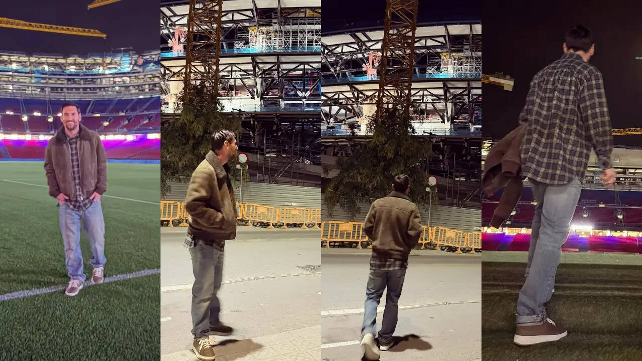 Lionel Messi Shows Up At Nou Camp Unannounced, Surprises Barcelona ...