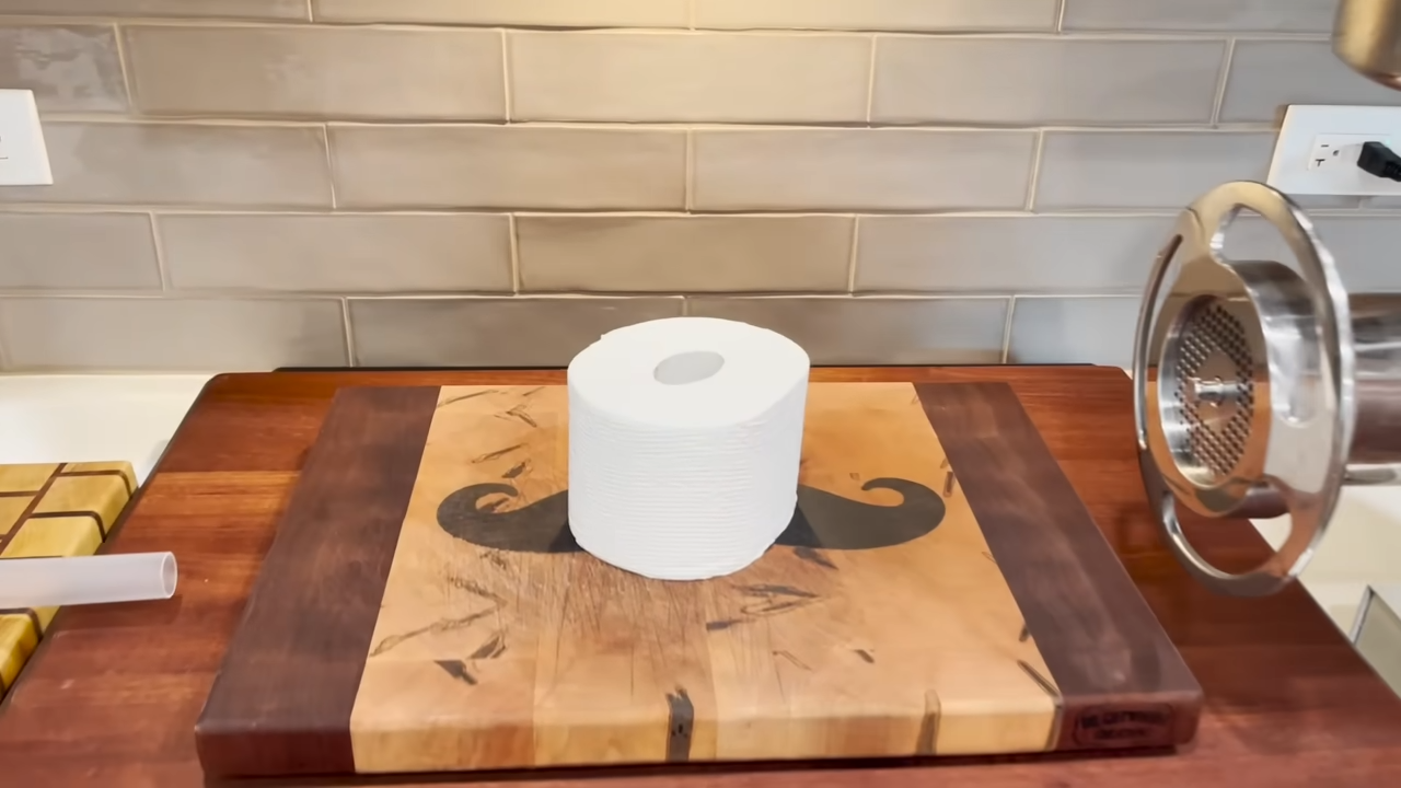 Will toilet paper sausage work?