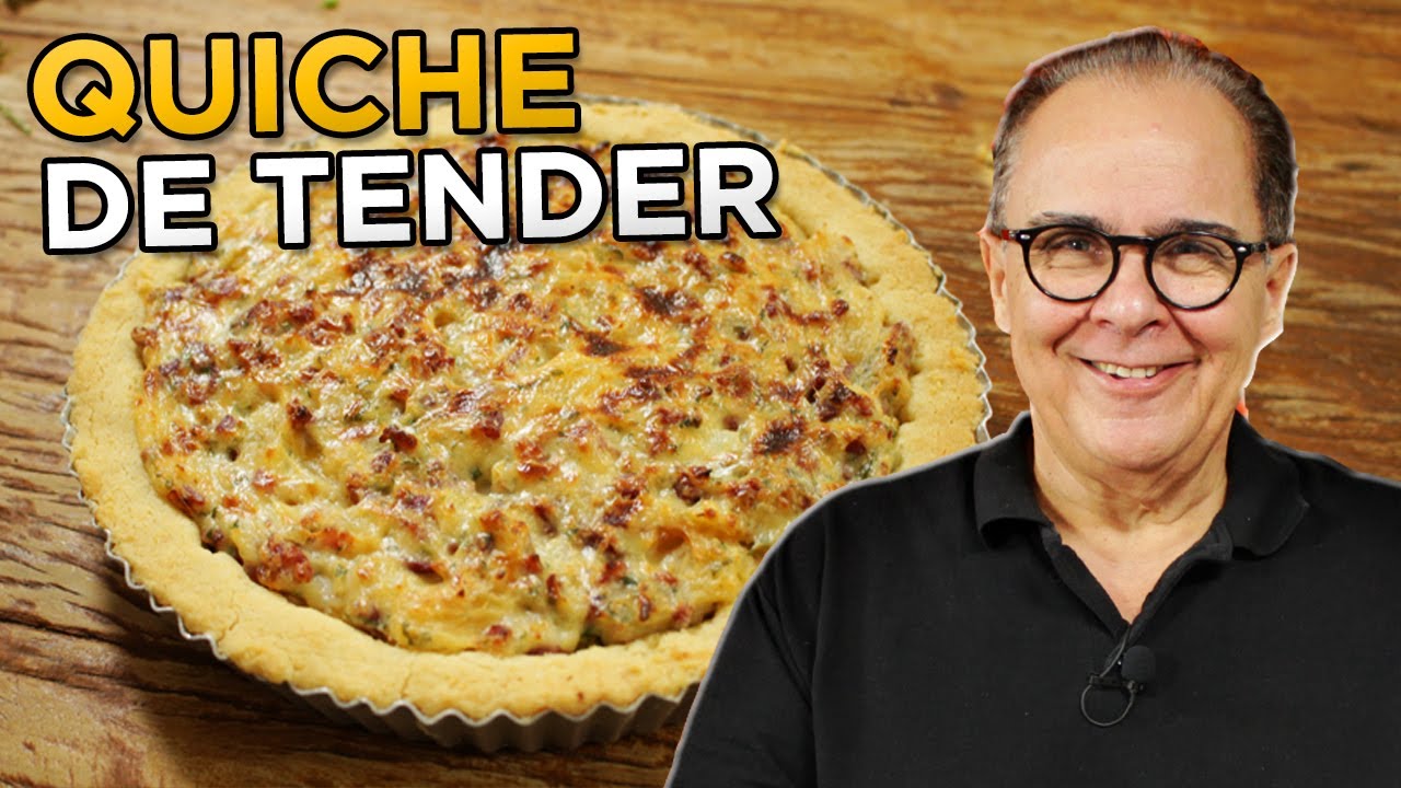 Quiche de tender: saborosa e fácil de fazer em casa!