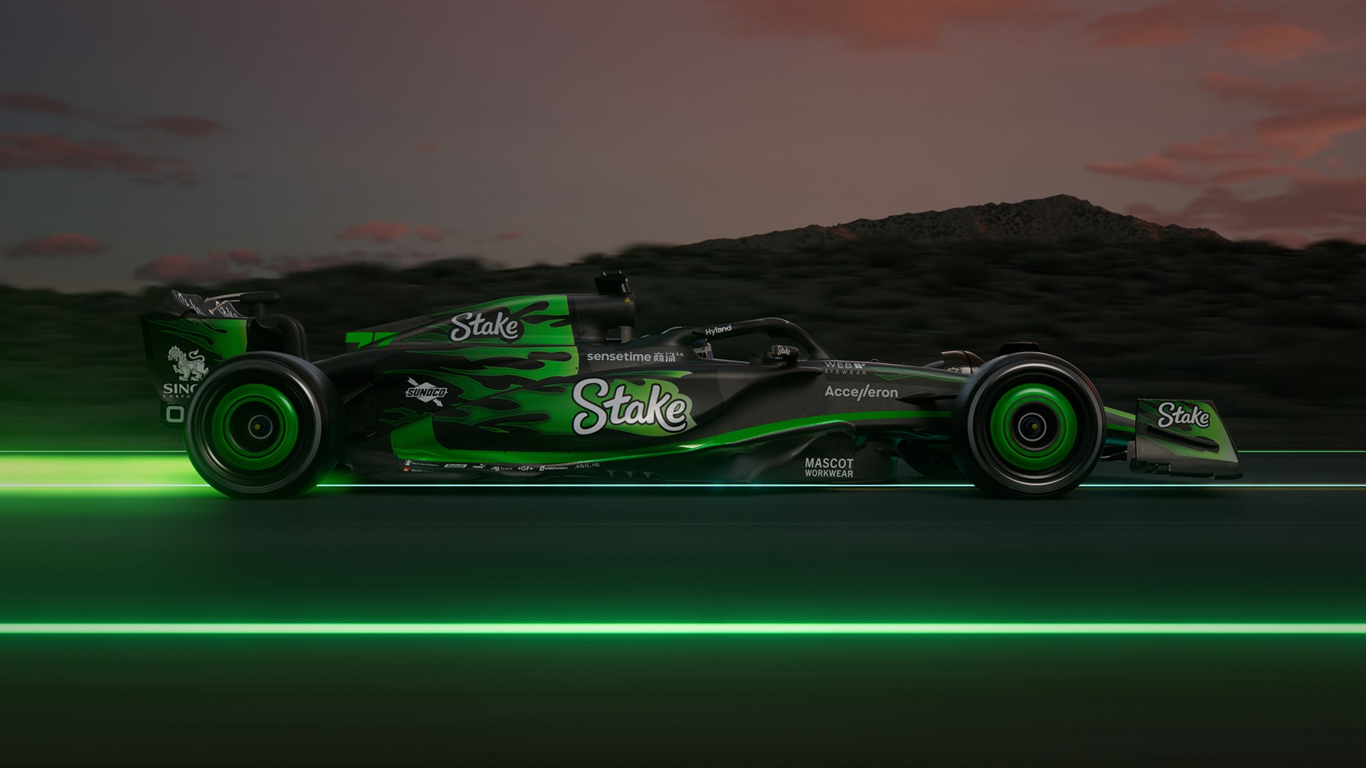 Light ‘em up: Sauber Reveals Flaming Hot One-off Livery for Las Vegas GP