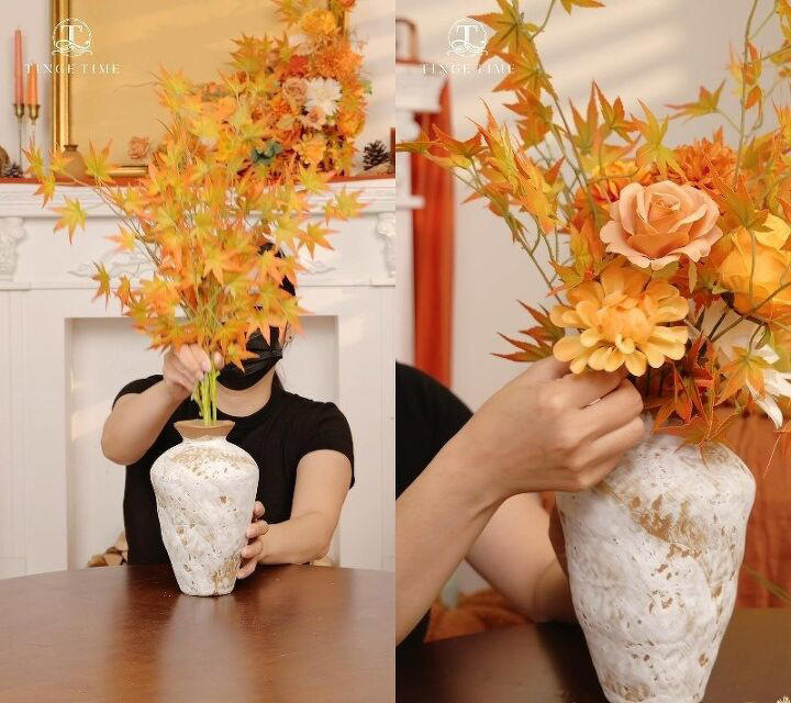 Cozy Fall Decor Collection With Faux Flowers