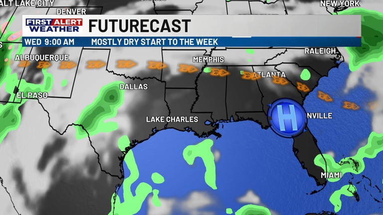 First Alert Forecast: Foggy start to our Monday, tracking rain chances ...