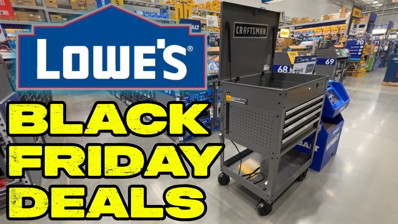 Unbeatable Black Friday Tool Deals at Lowe’s You Need to See