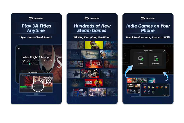 GameHub now available on Play Store for Windows gaming on Android