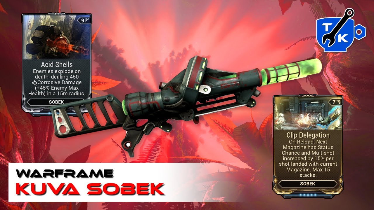 Kuva Sobek - a shotgun moonlighting as a nuke | Warframe