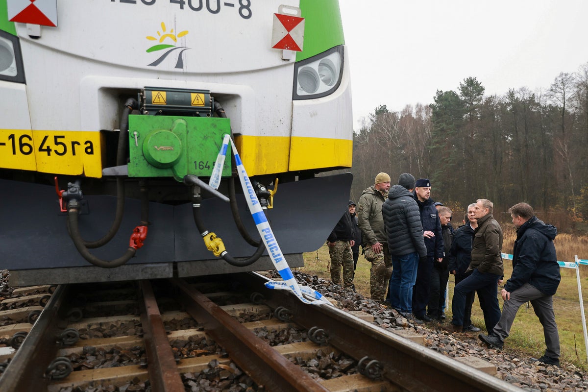Polish prime minister says weekend rail line explosion near Warsaw was ...