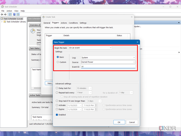 Custom Windows Event Viewer log notifications upped my debugging game