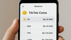 Harga TikTok Coin Turun: Paket 70 Koin Rp 12.900, Proses Instan