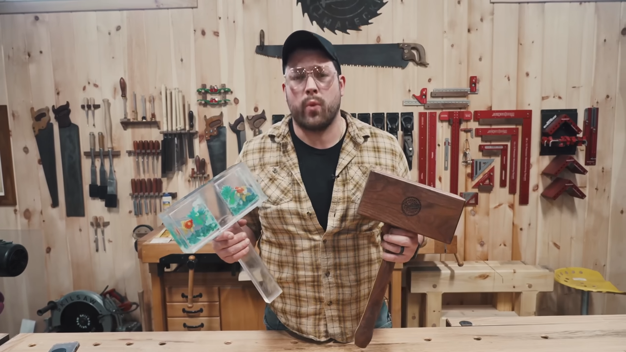 Two Huge Mallets from Scratch: The Epoxy Build Gets Wild