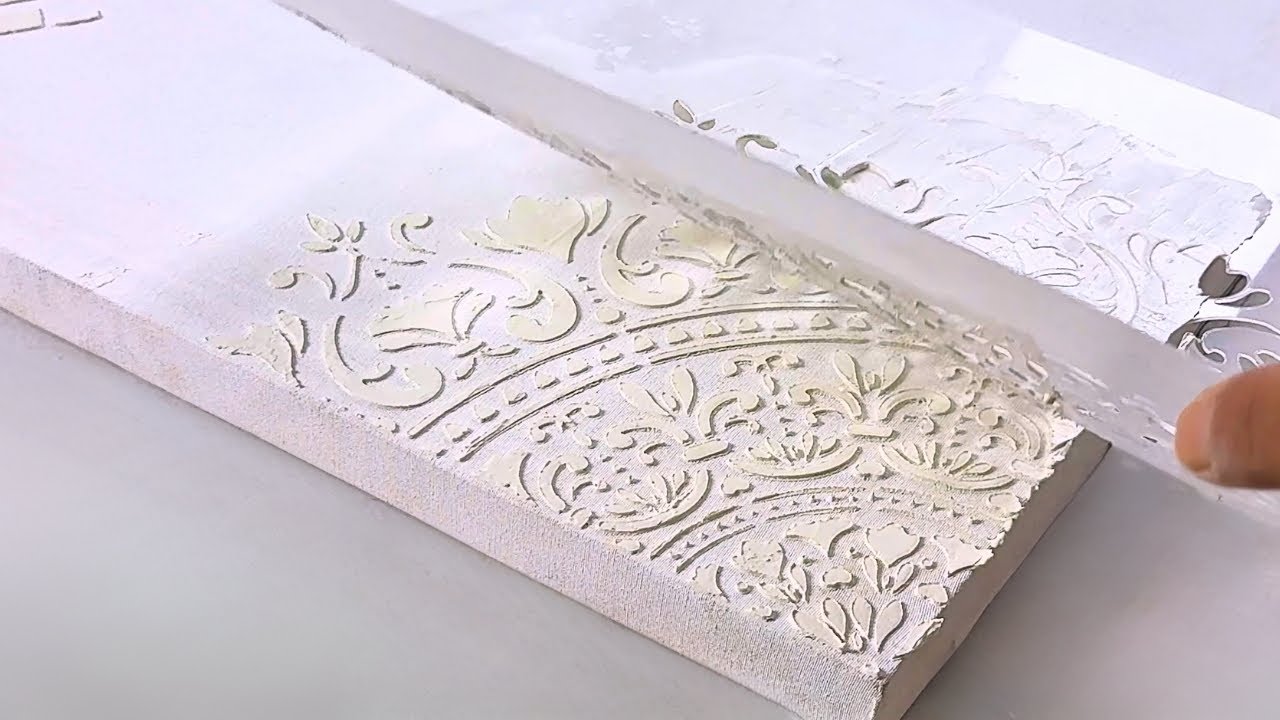 How to create amazing antique effect wall art in simple steps 🤩