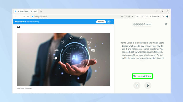 Getting started with Comet — here's how to use Perplexity AI's browser