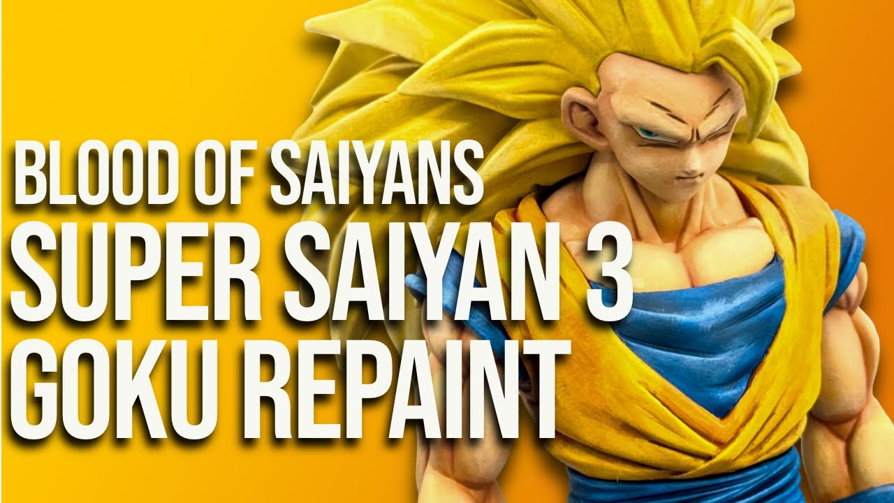 Super Saiyan 3 Goku Repaint – Taking This DBZ Figure Beyond!
