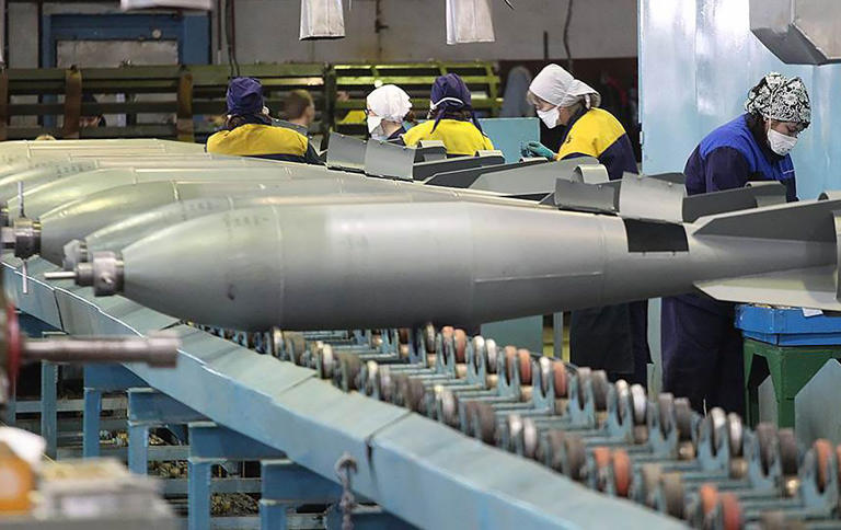 Ukrainian intel reveals tech Russia uses to build guided aerial bombs