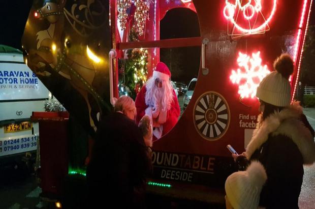 Much-loved Deeside Santa Float to visit Flintshire communities once again