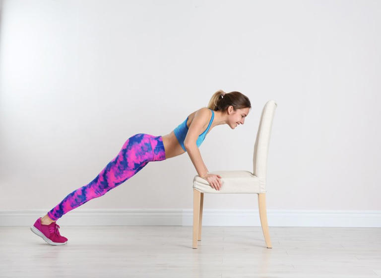 5 Chair Exercises To Help Smooth Sagging Arms After 50