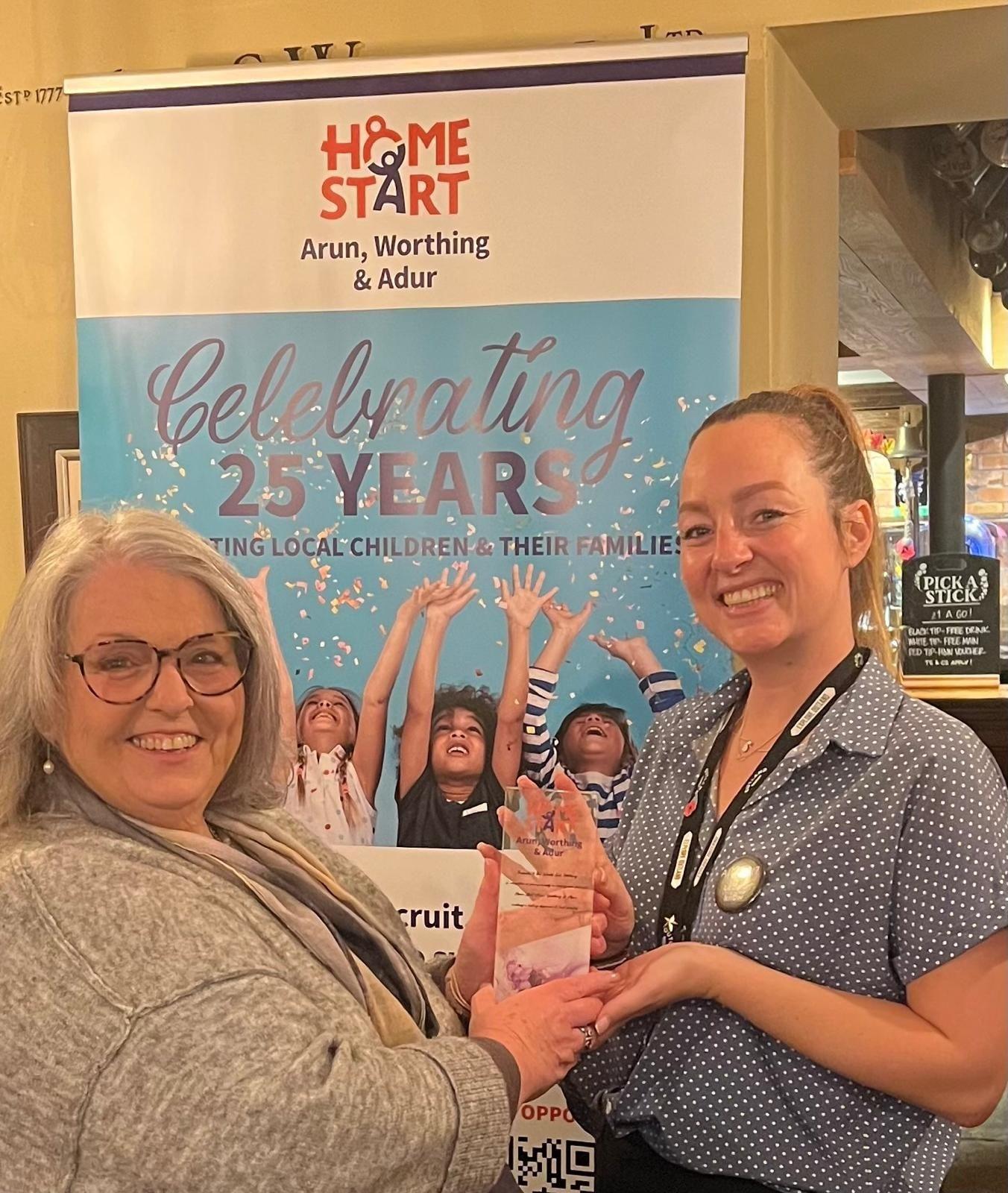 The World’s End Pub raises over £10,000 for Home-Start Arun, Worthing ...