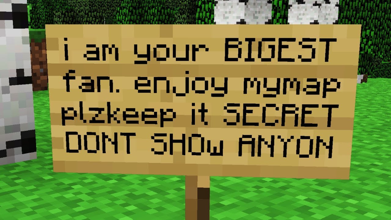 The craziest Minecraft fan map...