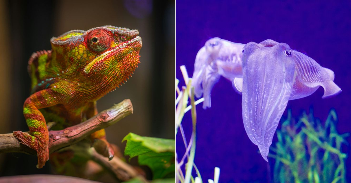 Animals That Change Colour Based On Their Mood
