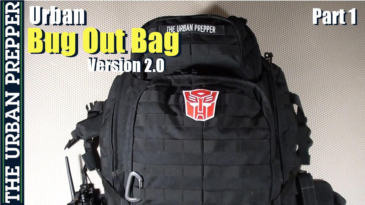 How to build an urban bug out bag with core planning and layout