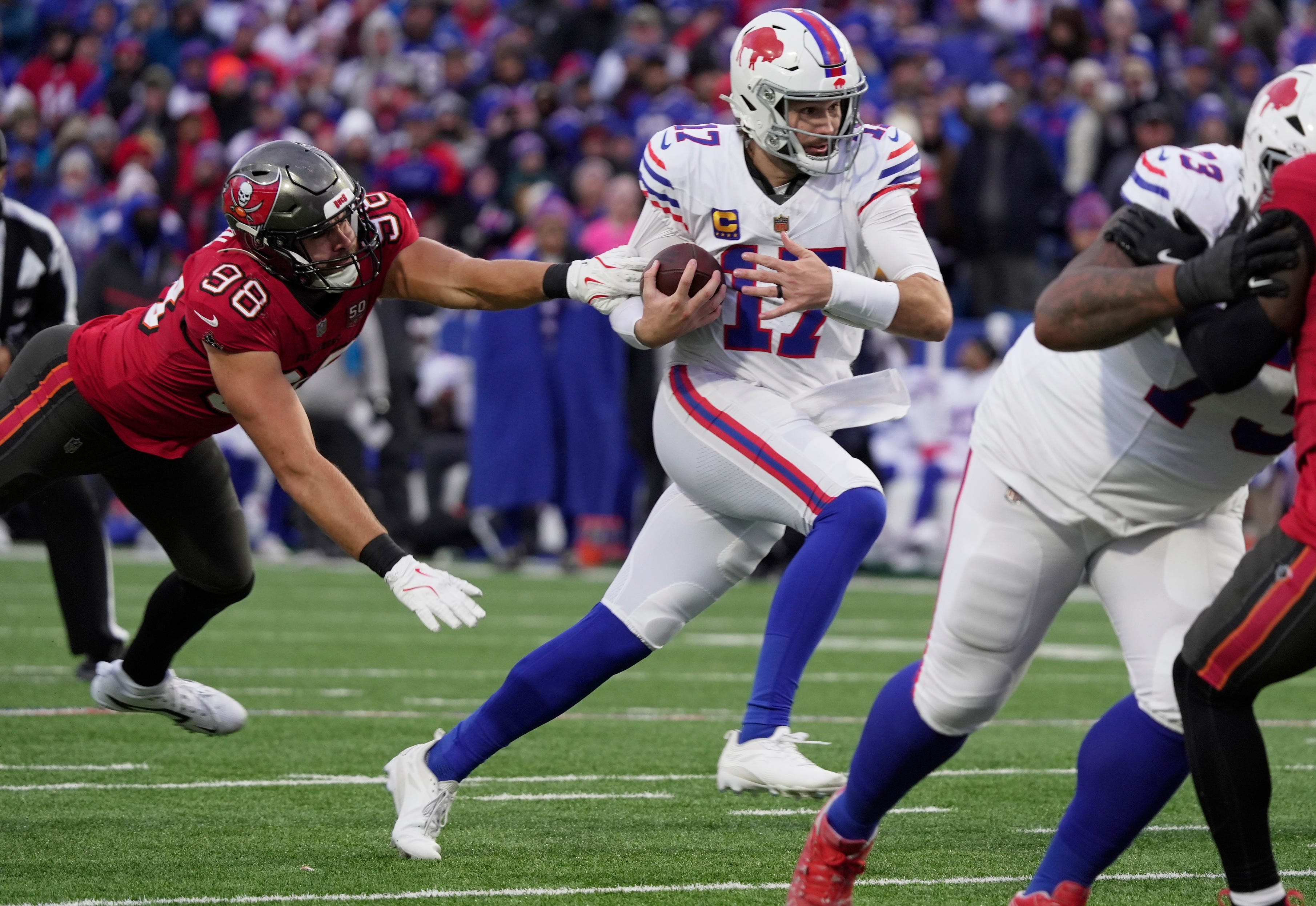 National reactions: 6 touchdown game from Bills' Josh Allen vs ...