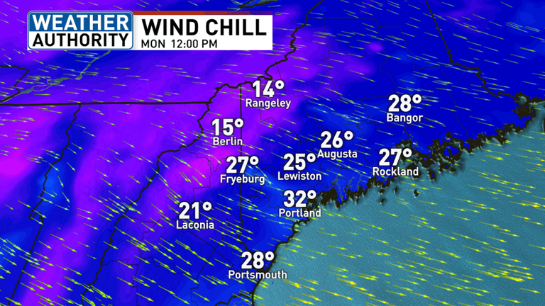 Chilly start with wind chills in 20s; Brighter conditions to follow by ...