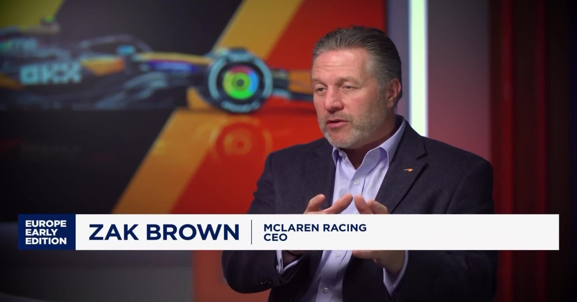 McLaren Racing CEO discusses the F1 team's turnaround